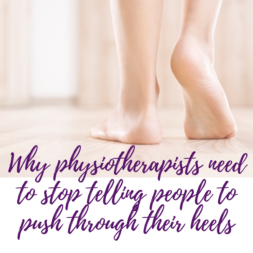 Why physiotherapists need to stop telling people to push through their ...